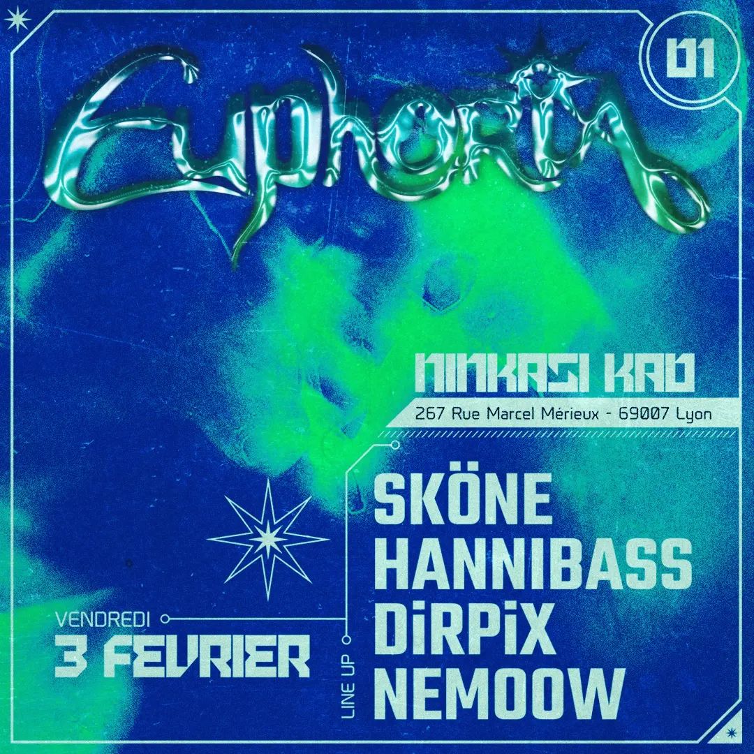 EUPHORIA 01 : SKÖNE - HANNIBASS - DiRPiX - NEMOOW | Pyramiid Production